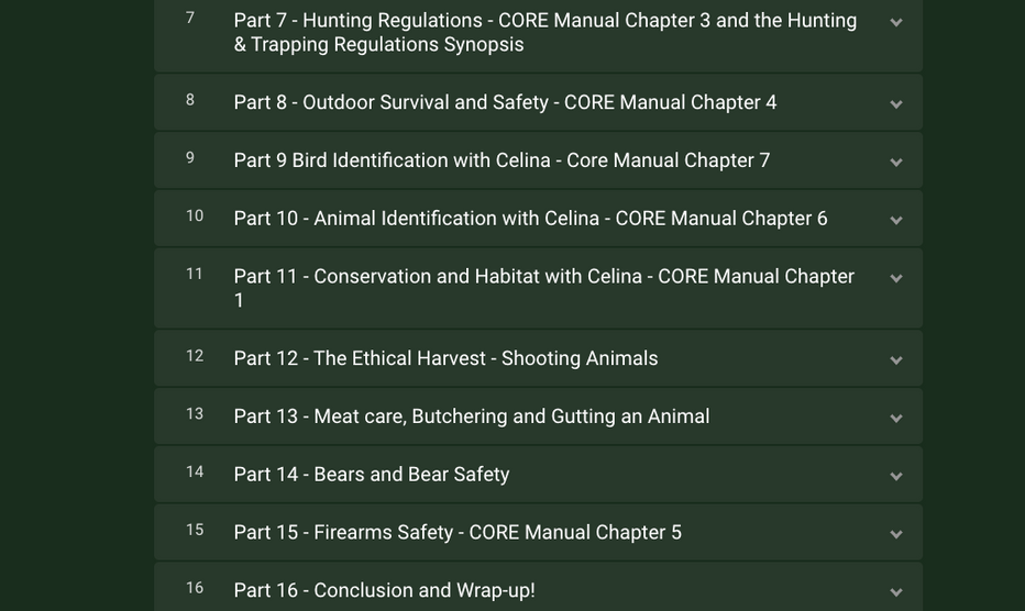 CORE Online - British Columbia Hunter Safety Course – EatWild